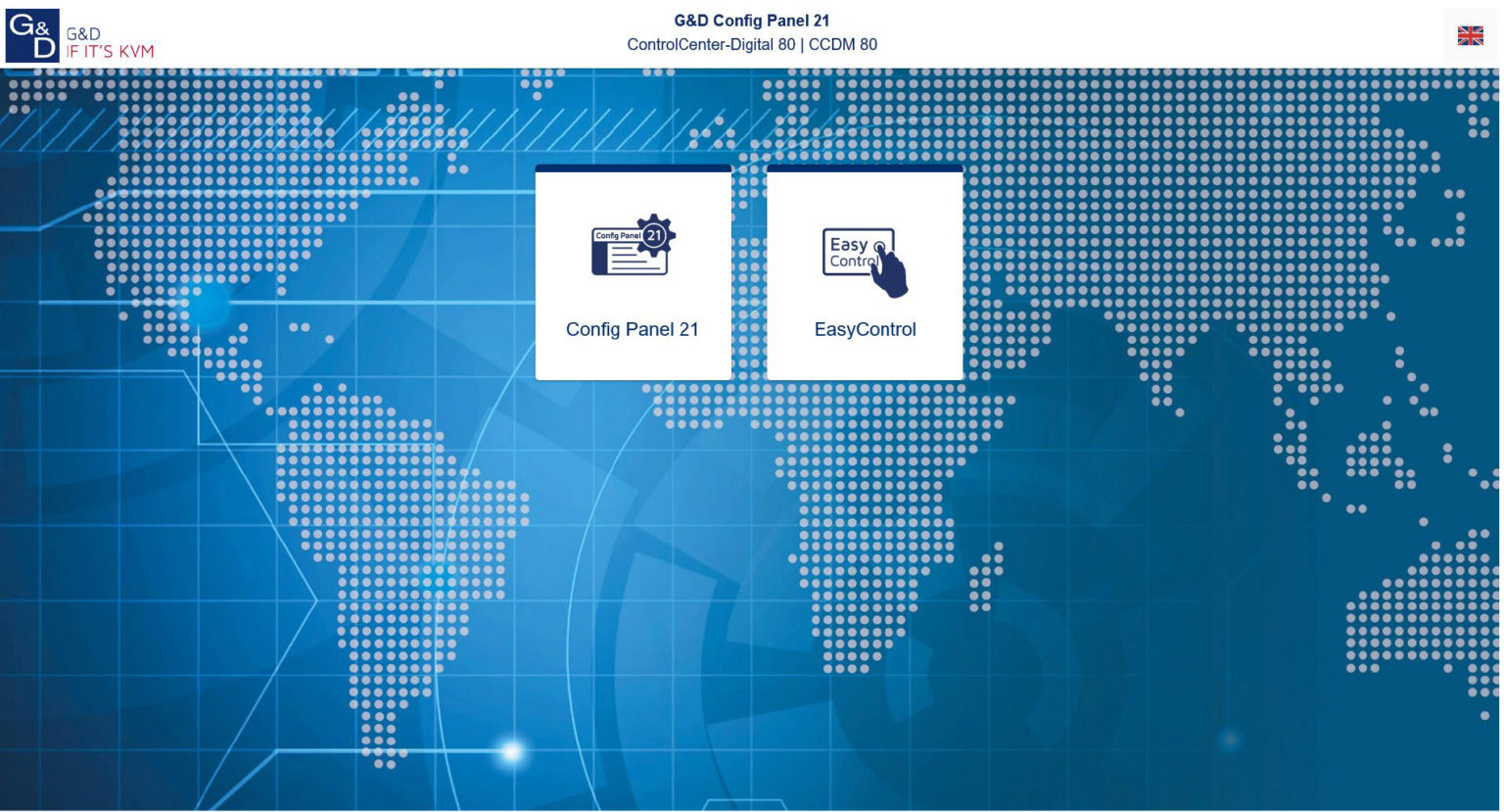 Config Panel 21: easy, secure and fast configuration of KVM systems