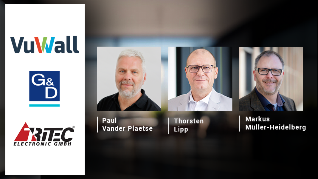 G&D, VuWall, and Tritec Unite to Redefine Control Room Technology