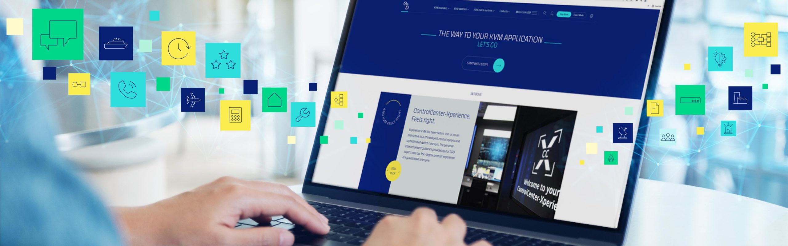 G&Ds neue Website: übersichtlich, intuitiv und für jeden Kenntnisstand